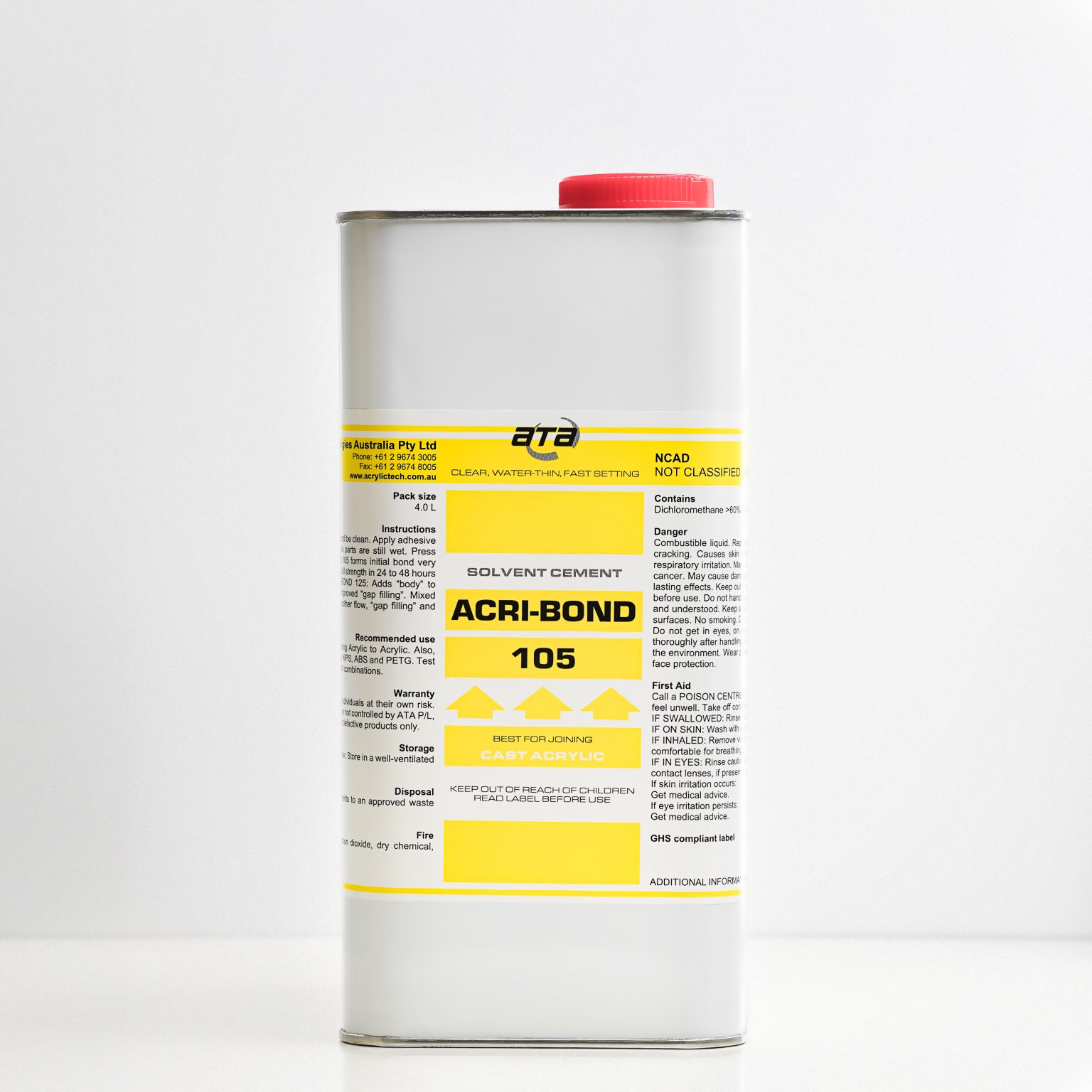 ACRI-BOND 105 Acrylic Adhesive | Acrylic Technologies Australia