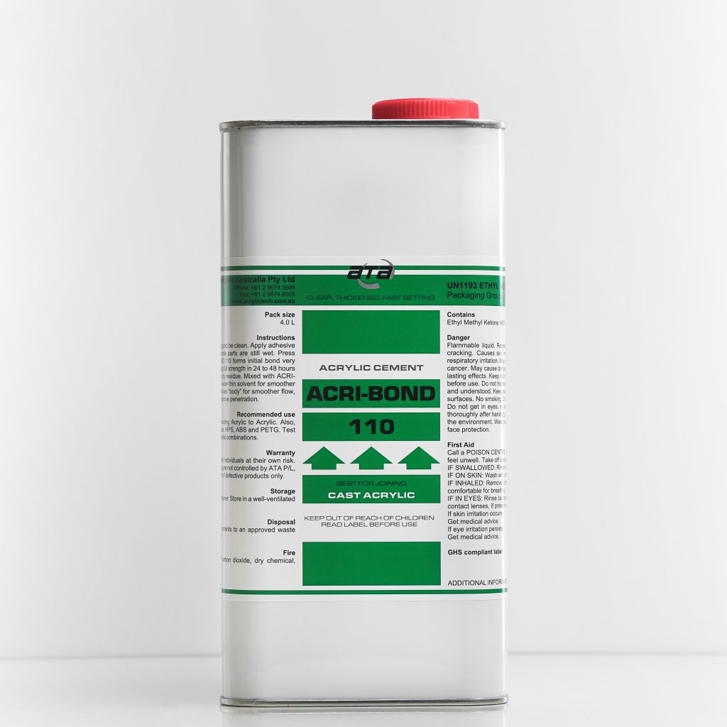 ACRI-BOND 110 Acrylic Adhesive Thick | Acrylic Technologies Australia