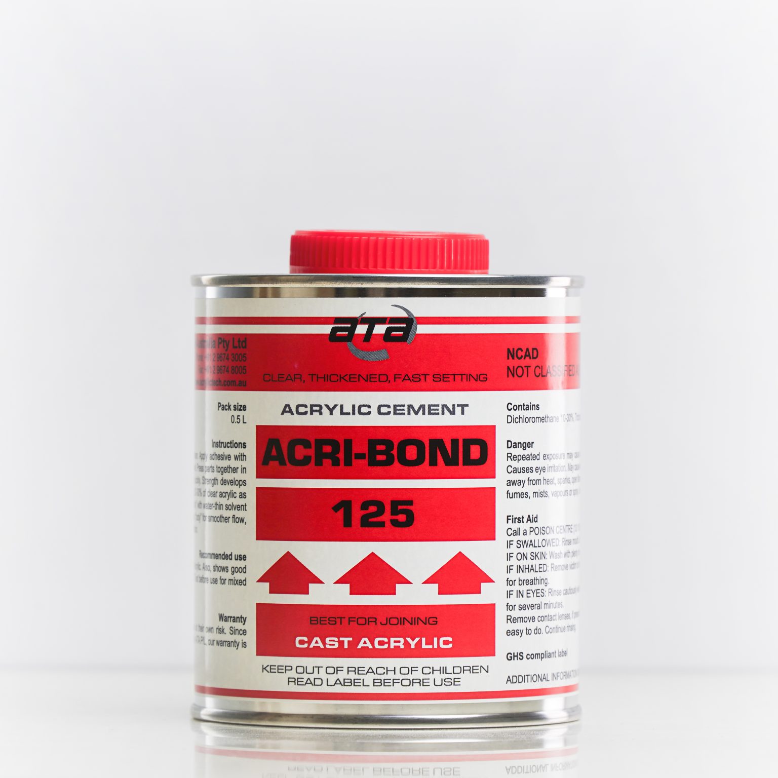 Acri-Bond 125 Acrylic Adhesive Thick | Acrylic Technologies Australia